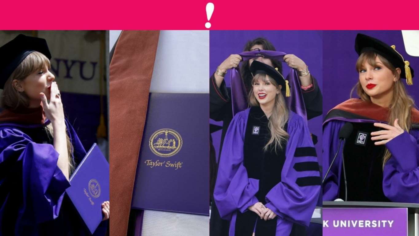 OMG! Taylor Swift da gran discurso al recibir Doctorado de NYU – OMG!