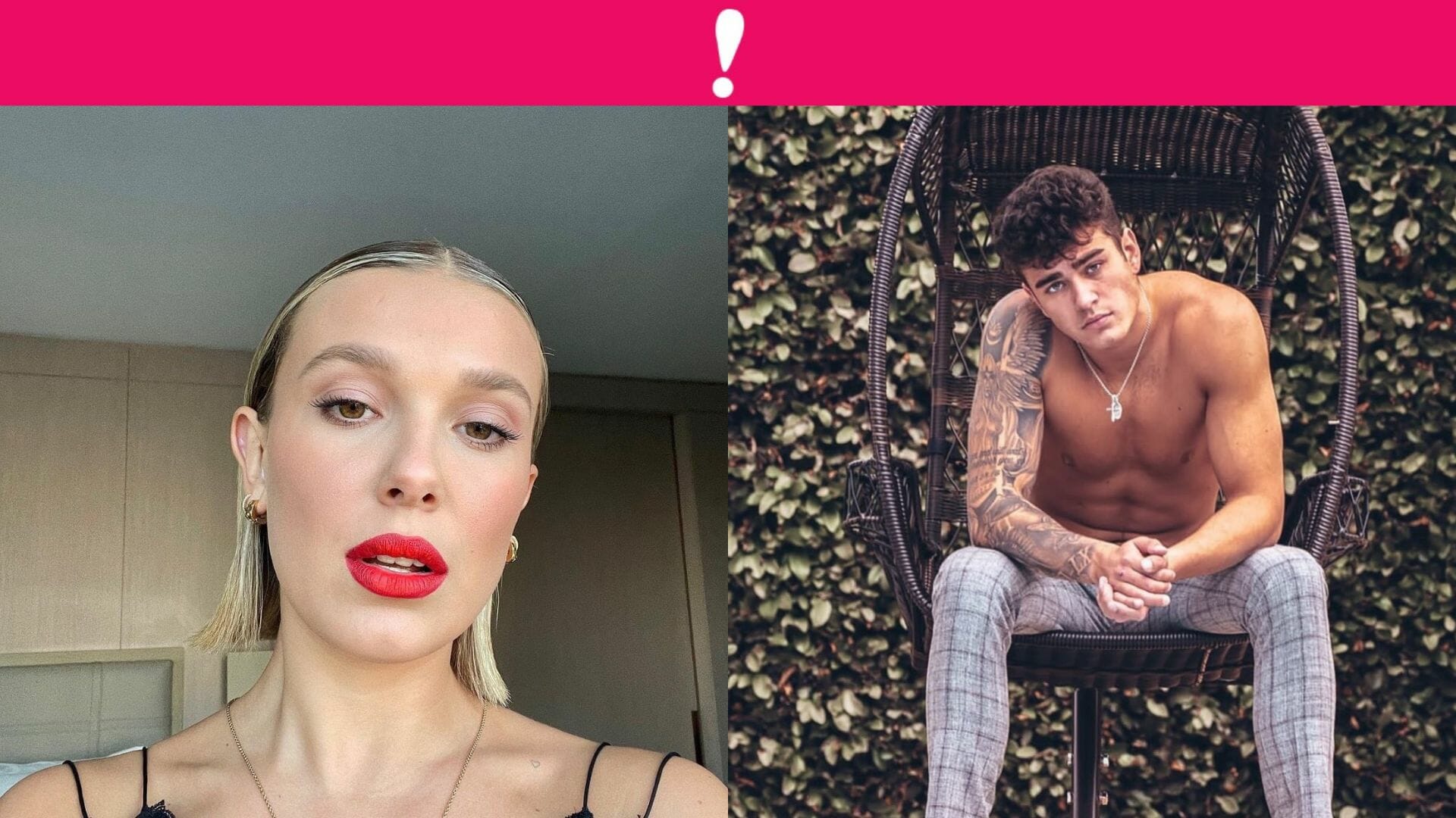 OMG! Millie Bobby Brown habla de su relación poco sana con Hunder ...