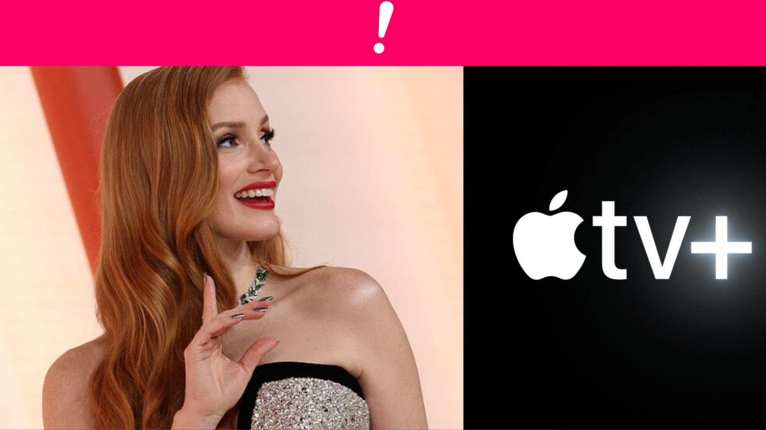 OMG! Jessica Chastain protagonizará y producirá miniserie de Apple TV+ ...